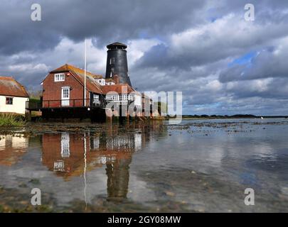 The Old Mill, Langstone, Chichester Harbour, Hampshire, UK Stock Photo ...