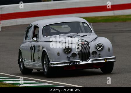 Ross Hyett, Grant Williams, Jaguar Mk1, St Mary’s Trophy Race, parts 1 ...