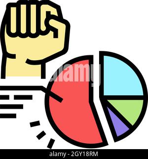 majority rule line icon vector illustration Stock Vector Image & Art ...
