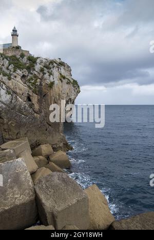 Detail of old cement dam on a beach in Spain Stock Photo - Alamy