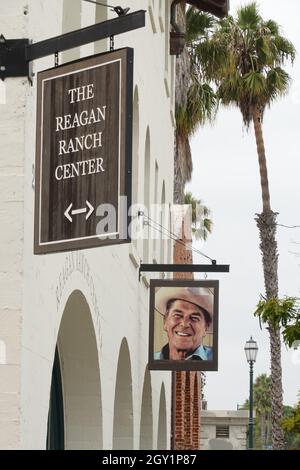 Ronald Reagan Ranch Center, Santa Barbara, California, USA Stock Photo ...