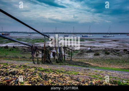 around the area of queenborough harbour in sheerness kent Stock Photo ...