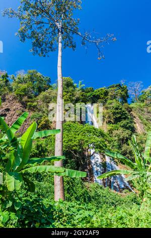 Nam Tuk waterfall near Hsipaw, Myanmar Stock Photo - Alamy