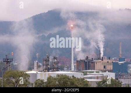 Bradford, Pennsylvania - The American Refining Group oil refinery ...