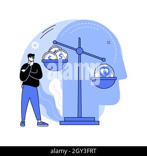 Public morality abstract concept vector illustration. Moral principles ...