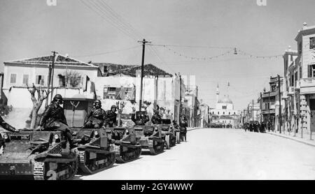 "In early April 1939, the Italian army occupied Albania. The commander ...