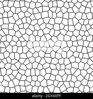 Vector seamless irregular linear grid pattern. Modern abstract texture. Repeating geometric ...