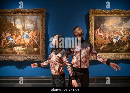 NATIONAL GALLERY LONDON, UK. 7 Oct, 2021. Nicolas Poussin’s Nicolas ...