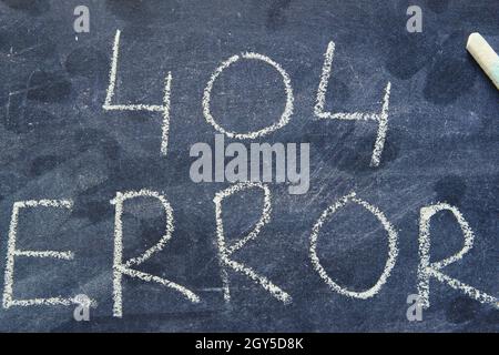 error word on a chopping board on table Stock Photo - Alamy
