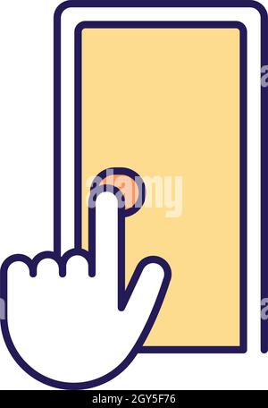 Emergency room enter icon outline vector. Clinic office. Nurse care ...