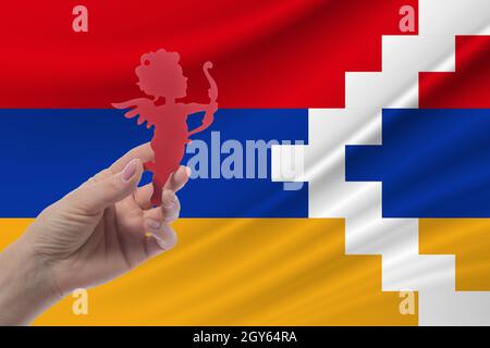 Valentine's Day in Nagorno-Karabakh Republic. Relations in Nagorno ...