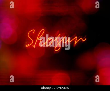 Photo Composite Image, Shogun Sign Stock Photo - Alamy