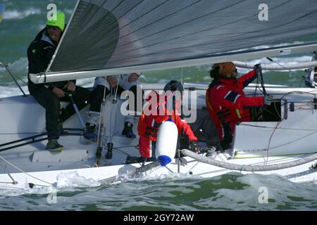 ODESA, UKRAINE - OCTOBER 06, 2021 - Participants compete during the ...