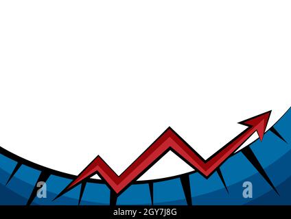 Abstract Graph Presenting Progress, Moving Forward And Improving ...