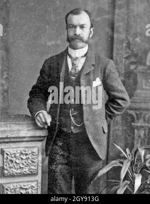 EDWARD BUTLER (1862-1940) English inventor of an early three-wheeled ...