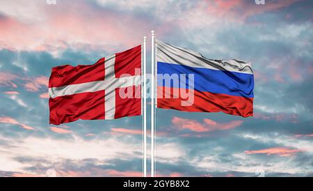 Russia, Russian vs Denmark, Danish New Year celebration sparkling ...