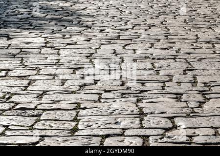 High angle ancient stone pattern, athens, greece Stock Photo - Alamy
