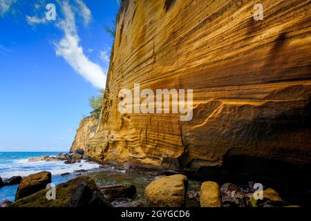 Le Cap Jaune at Saint Joseph, Reunion Island Stock Photo - Alamy