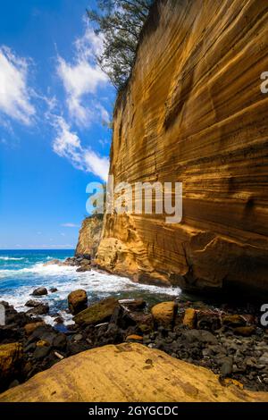 Le Cap Jaune at Saint Joseph, Reunion Island Stock Photo - Alamy