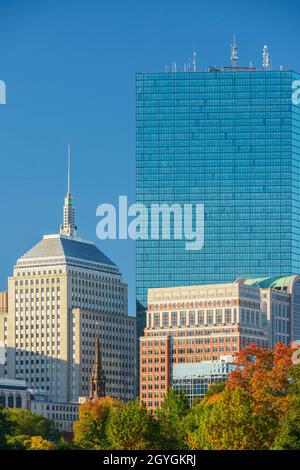 UNITED STATES, MASSACHUSETTS, BOSTON, 200 CLARENDON STREET TOWER AND ...