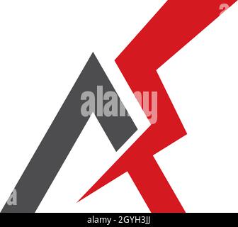 V Letter Lightning Logo Template vector icon illustration design Stock ...