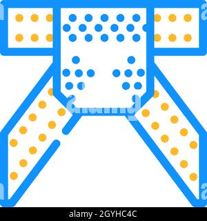 metal structure building part line icon vector illustration Stock ...