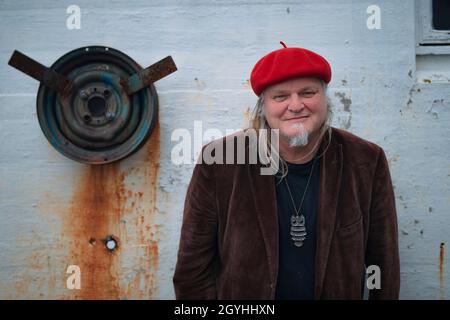 Haugesund, Norway. 13th,, August 2021. The Norwegian blues guitarist ...