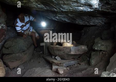 Philippines, Kabayan, Fire Mummies Stock Photo - Alamy