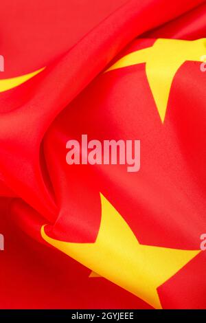 Flag of China - Wǔxīng Hóngqí - Five-starred Red Flag - with Yangtze ...