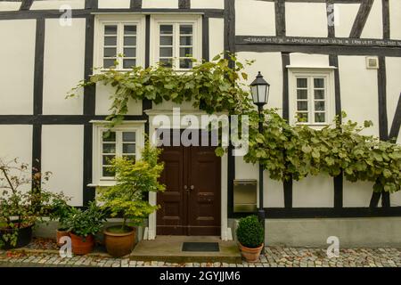 The traditional house of Freudenburg on Germany Stock Photo - Alamy