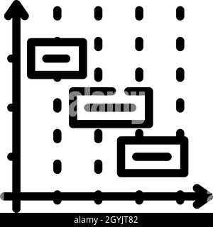 time intervals erp line icon vector illustration Stock Vector Image ...
