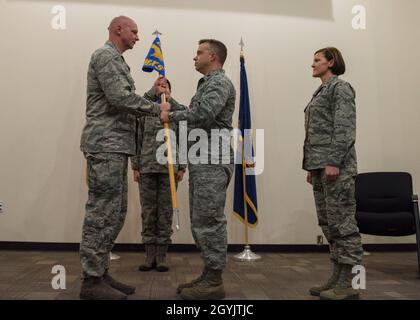 Col. Chad Kornberg, commander of the 124th Fighter Wing, and 124th FW ...