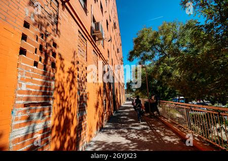 “El Ruedo” by Architect Francisco Javier Sáenz de Oiza is used as a ...