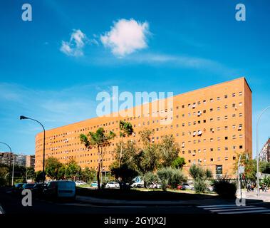 “El Ruedo” by Architect Francisco Javier Sáenz de Oiza is used as a ...