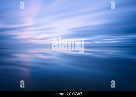 Thorpe Bay sunset Stock Photo - Alamy