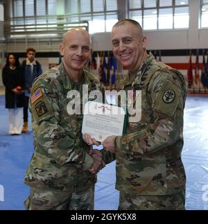 Brig. Gen. Ronald T. Stephens (left), commanding general, Regional ...