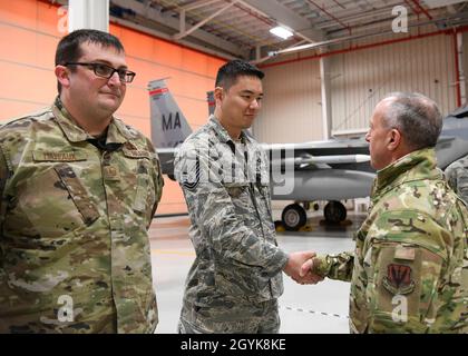 Airmen from the 142 Fighter Wing in Portland Oregon and from the 162 ...