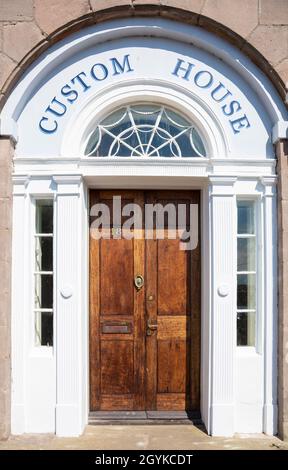 The old Custom House, Berwick on Tweed, Northumberland, UK Stock Photo ...