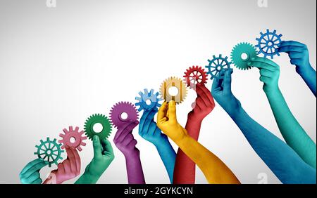 Corporate Collaboration and succeeding together or collaborating as a ...