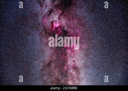The Funnel Cloud Nebula in Cygnus Stock Photo - Alamy