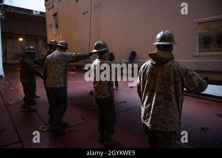 Aviation logistics support container ship SS Curtiss (T-AVB 4 Stock ...
