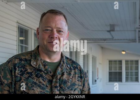 U.S. Marine Corps Col. Jeffrey Kenney 6th Marine Regiment commanding ...