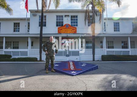 U.S. Marine Corps Col. Jeffrey Kenney, 6th Marine Regiment Commanding ...