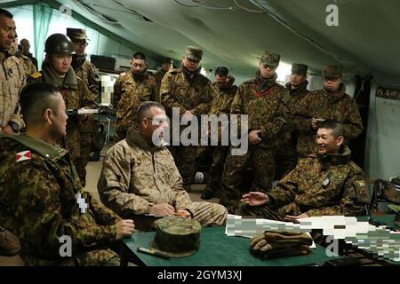 Col. Jason Perry, the Commanding Officer of 4th Marine Regiment, 3rd ...