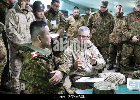 Col. Jason Perry, the Commanding Officer of 4th Marine Regiment, 3rd ...