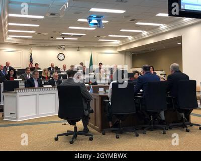 Col. Gent Welsh, commander of the Washington Air National Guard's 194th ...
