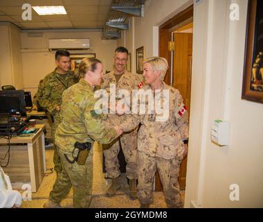Australian Army Maj. Gen. Susan Coyle, Joint Task Force 633 commander ...
