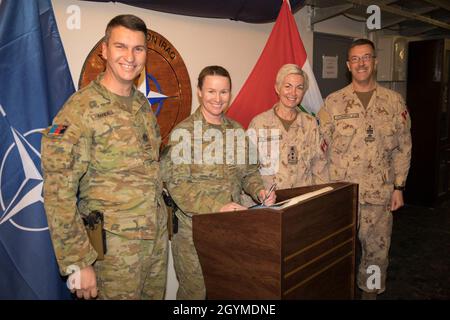 Australian Army Maj. Gen. Susan Coyle, Joint Task Force 633 commander ...