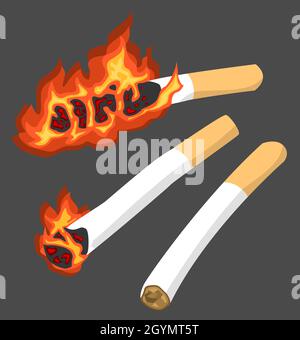 No smoking icons color set vector for any web design on white ...