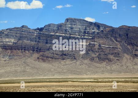 Landscape with House Range - Hwy 50, Utah Stock Photo - Alamy